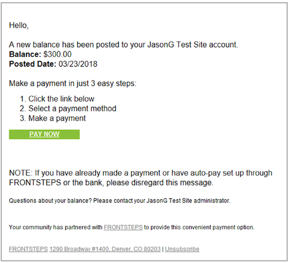 Site Admin - How do I opt-in to Balance Notification Emails?