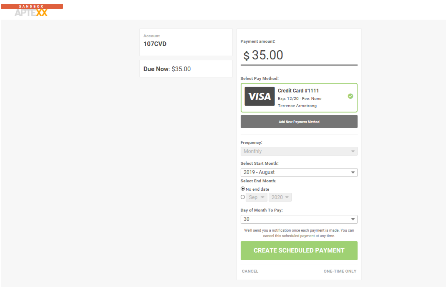 Resident- How to Make a Payment