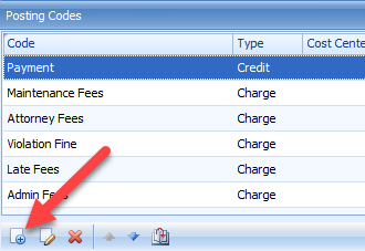 Adding a Credit to an Owner Ledger