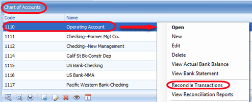 Bank Reconciliations