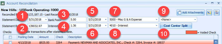 Bank Reconciliations