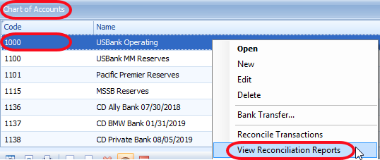 Bank Reconciliations