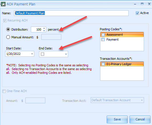 ACH for Accounts Receivable (Owner Payments)