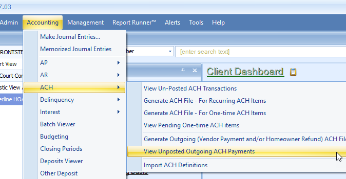 ACH for Accounts Payable (Vendor Payments)
