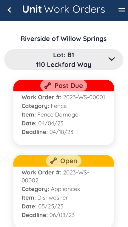How to View, Update or Add a Work Order