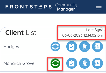 Navigating the Client List