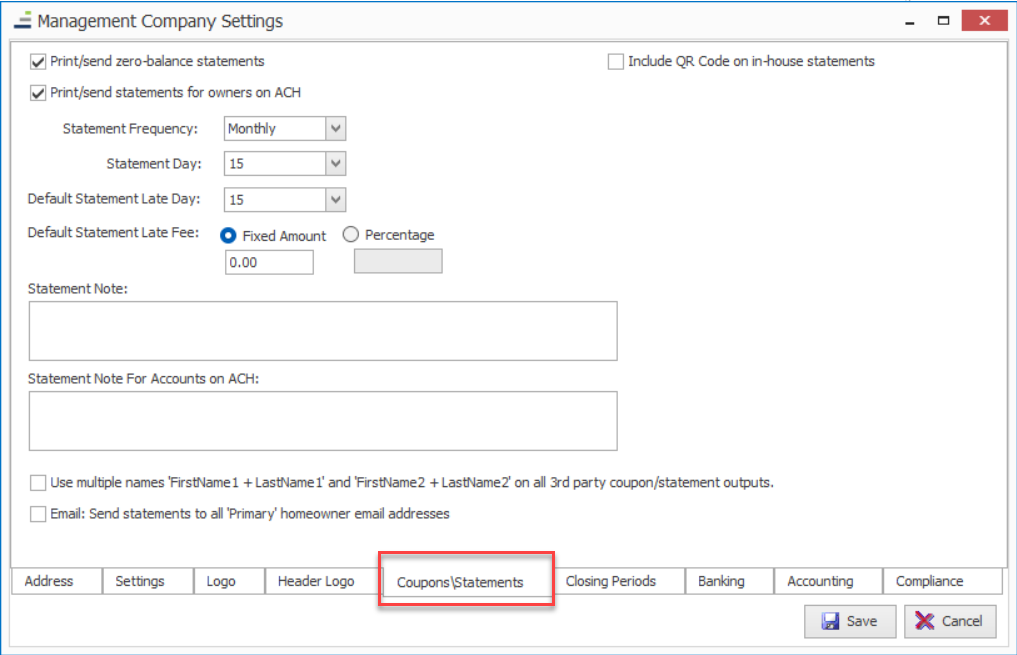 Setup QR Code on Statements & Coupons with our Preferred Print partners