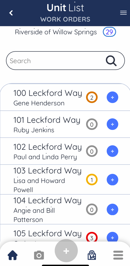 How to View, Update or Add a Work Order for Units
