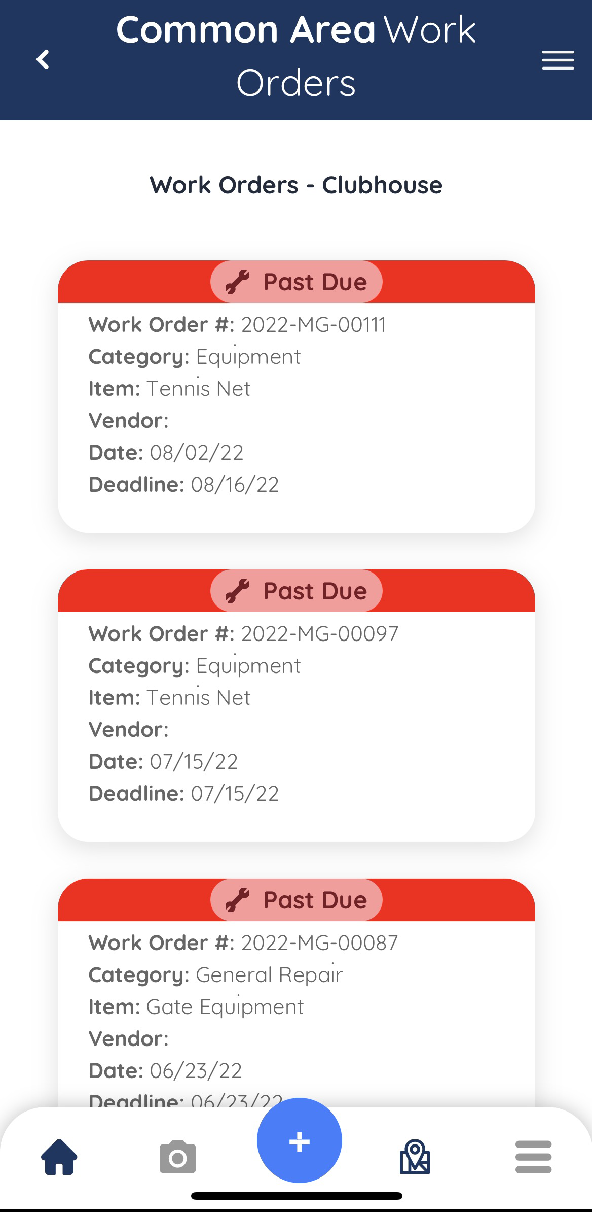 How to View and Add a Work Order for Common Areas or Ad-hoc