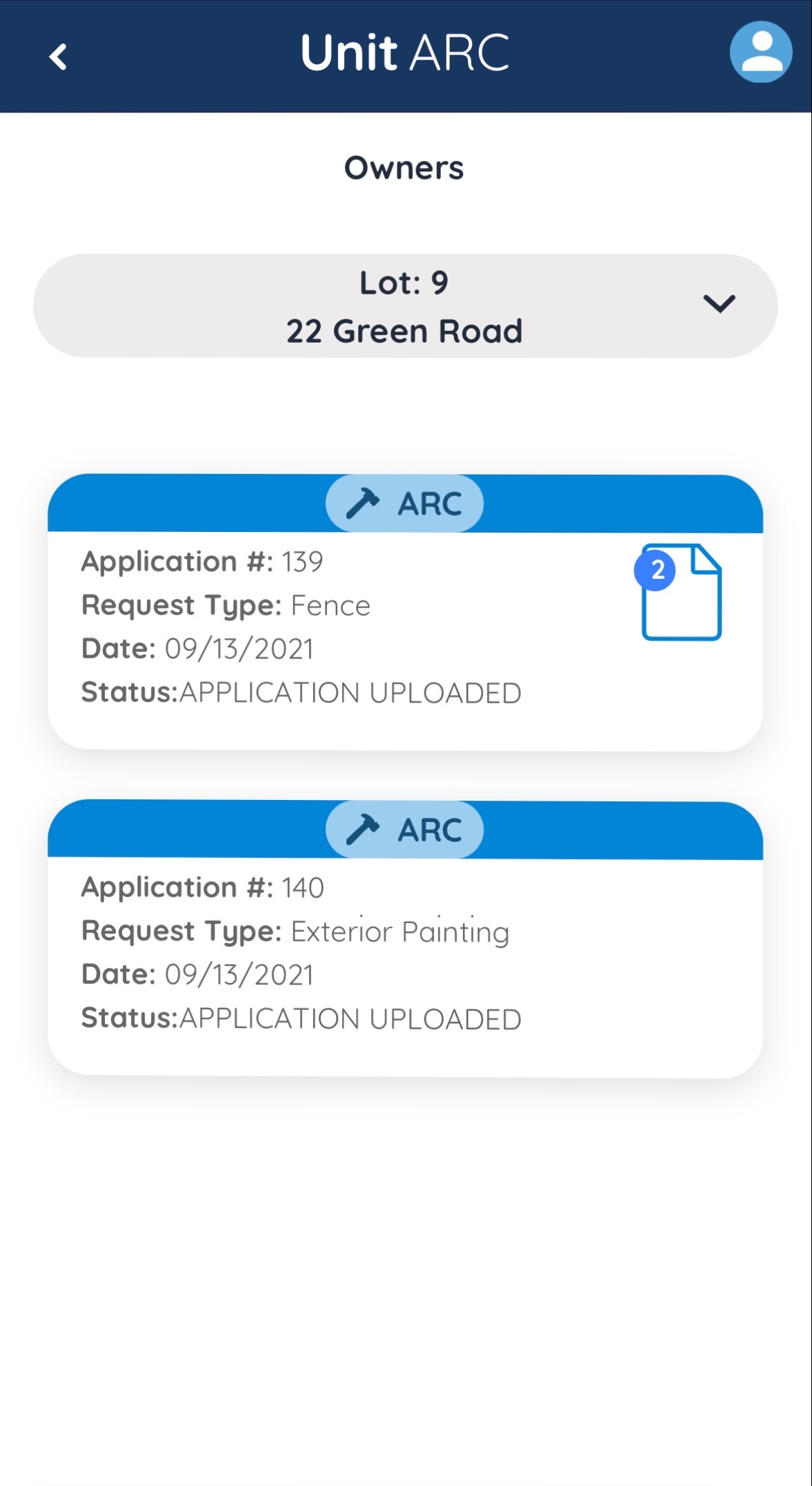 How to View Architectural Requests