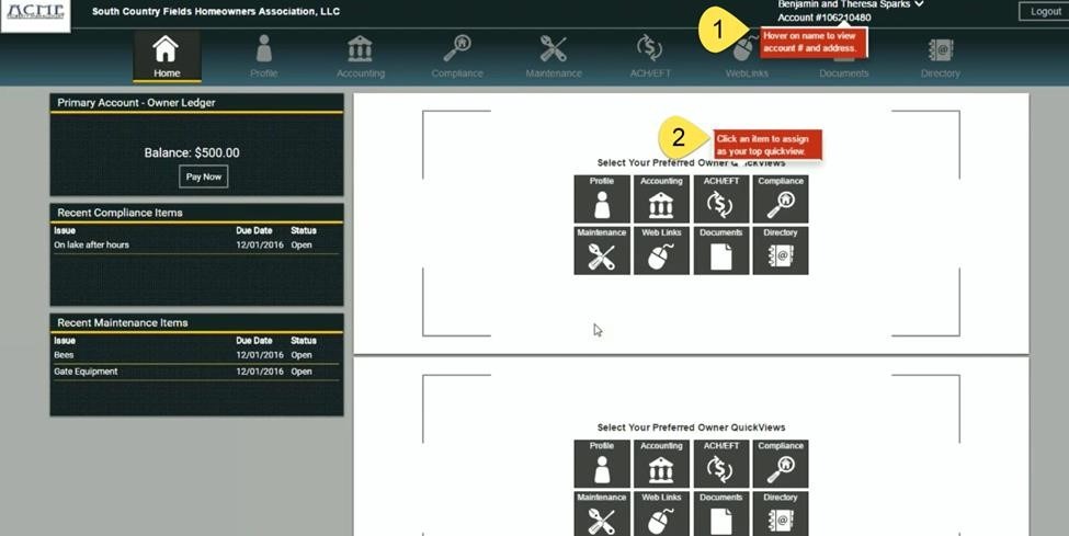 Owner Guide to the Caliber Portal