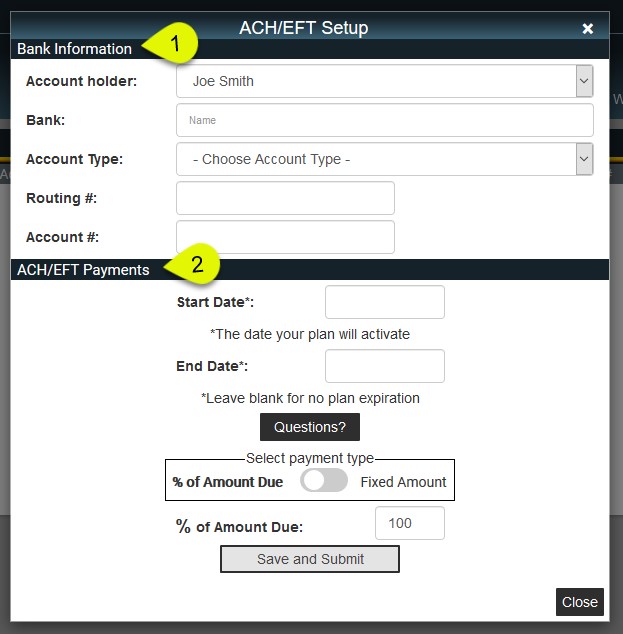Owner Guide to the Caliber Portal