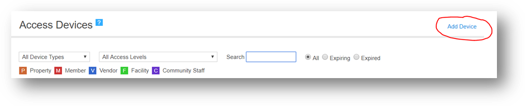 Admin/Dealer - Adding Access Devices to dwellingLIVE