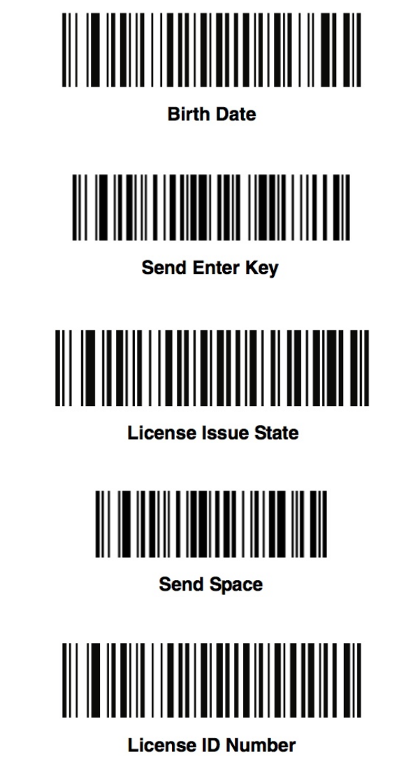 Zebra DS8178 Hand Scanner Configuration for scanning Drivers Licenses