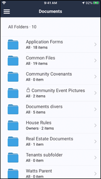 Resident - FRONTSTEPS Mobile App