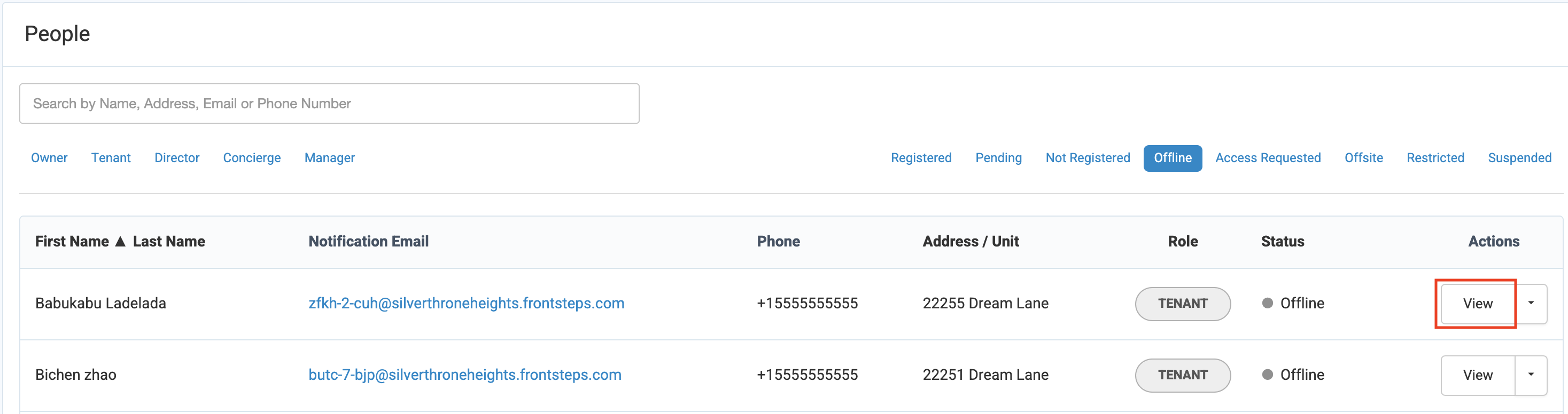 Manager - How to Send Resident Portal Invites