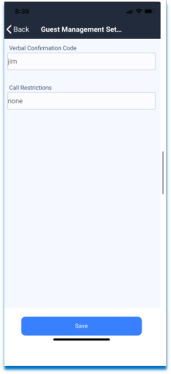 Resident-FRONTSTEPS Mobile App Visitor Management-Settings