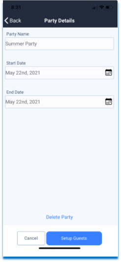 Resident-FRONTSTEPS Mobile App Visitor Management-Parties