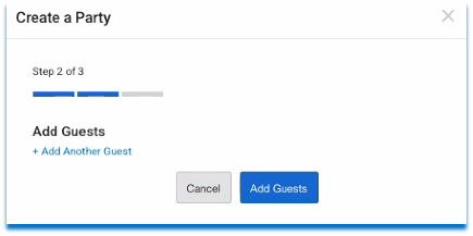 Resident-FRONTSTEPS Community- Visitor Management-Create Parties