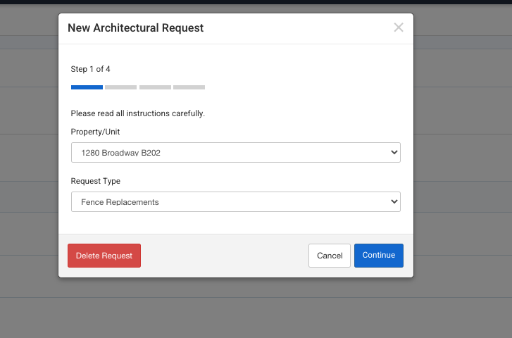 Resident- Architectural Change Request Guide - FRONTSTEPS Community