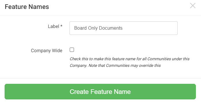 Manager- Rename Documents Menus