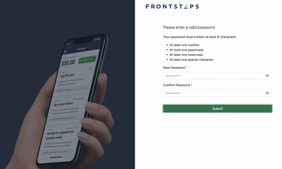 Resident- Self Registration Process
