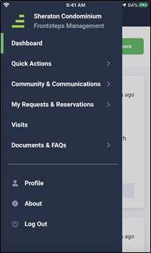 Resident - FRONTSTEPS Mobile App