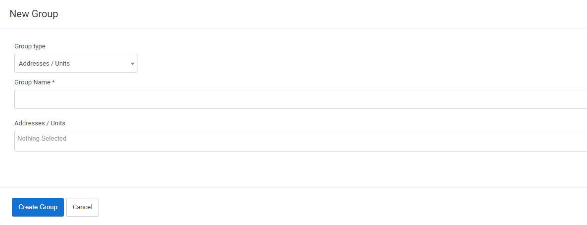 Manager Creating User Groups