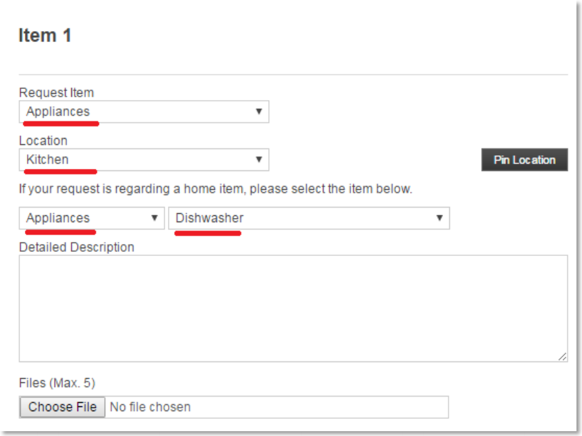 Homeowner - Submitting a Service Request