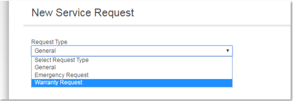 Homeowner - Submitting a Service Request