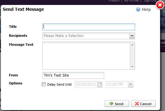 Site Admin - Messenger Service Plus Overview